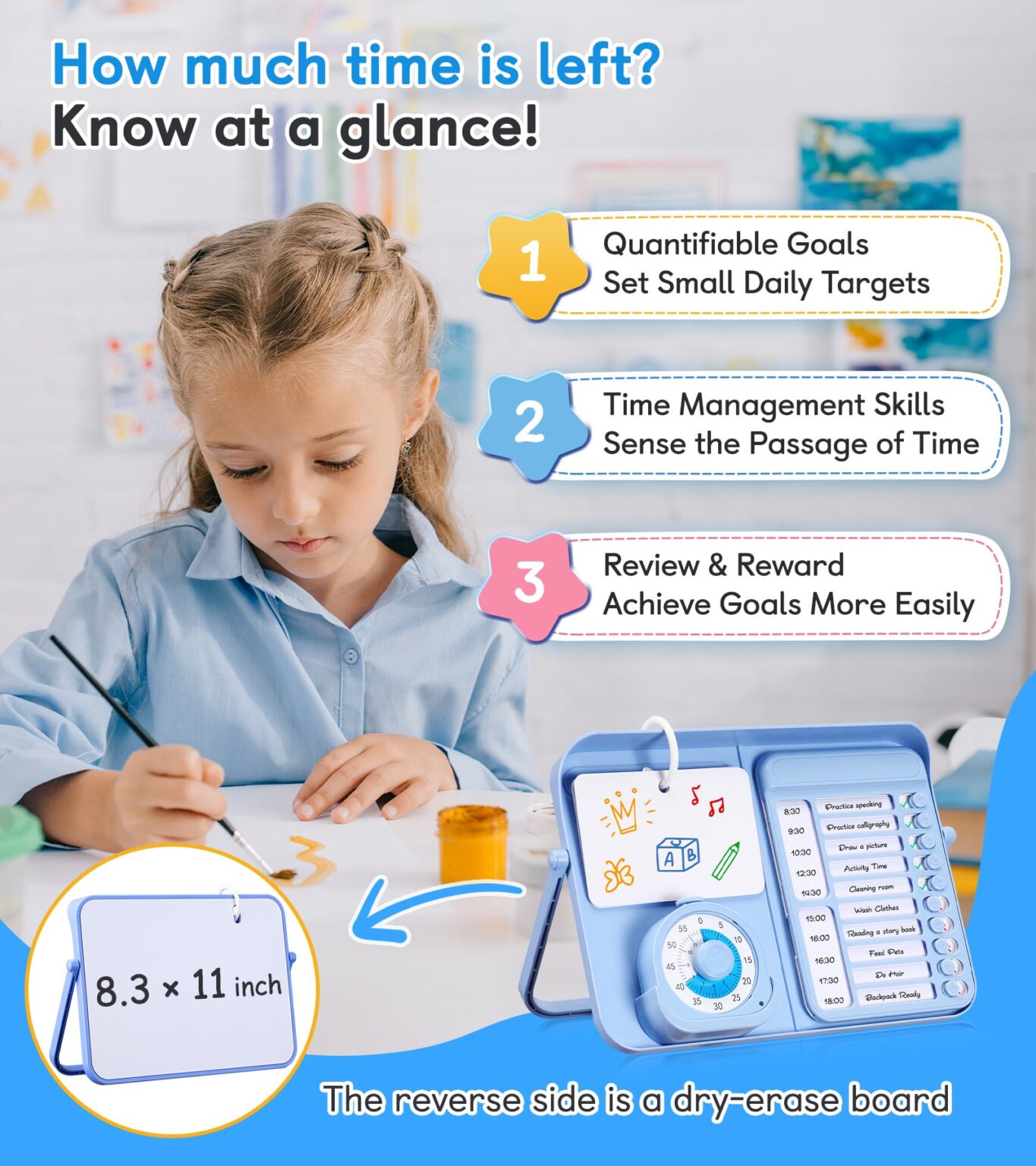 5-in-1 Visual Schedule & Task Planner – Autism Learning Materials