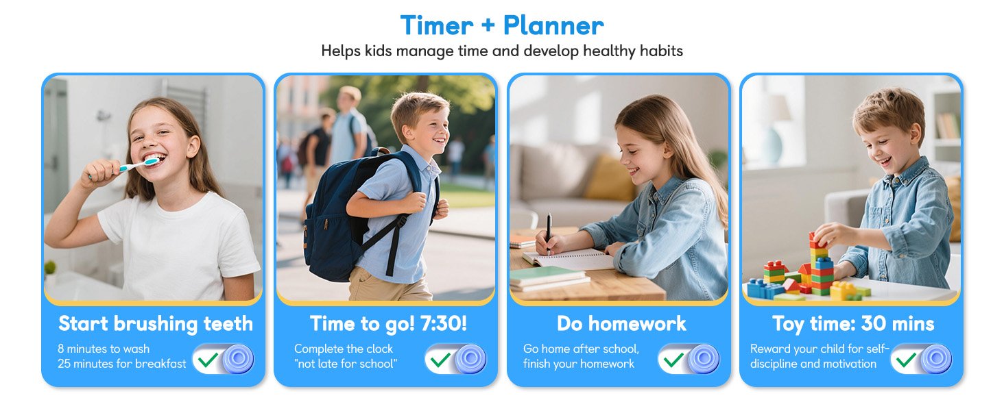 5-in-1 Visual Schedule & Task Planner – Autism Learning Materials